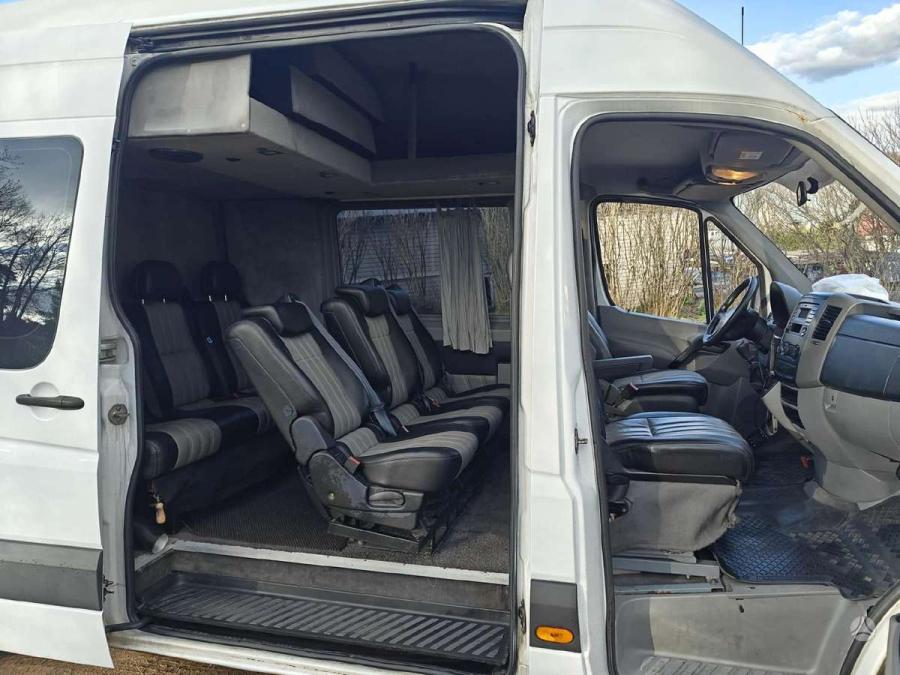 Balts Mercedes-Benz Sprinter 2008 Kauņa, ar dzinēja tilpumu 2.20 L un nobraukumu 411 tūkst. km par 12500 €, foto 9 vietnē AUTOMOTO.COM.LV