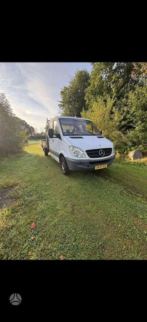 White Mercedes-Benz Sprinter 2008 in Radviliskis, with an engine capacity of 2.20 L and mileage of 224 thousand km for 6800 €, photo 6 on AUTOMOTO.COM.LV