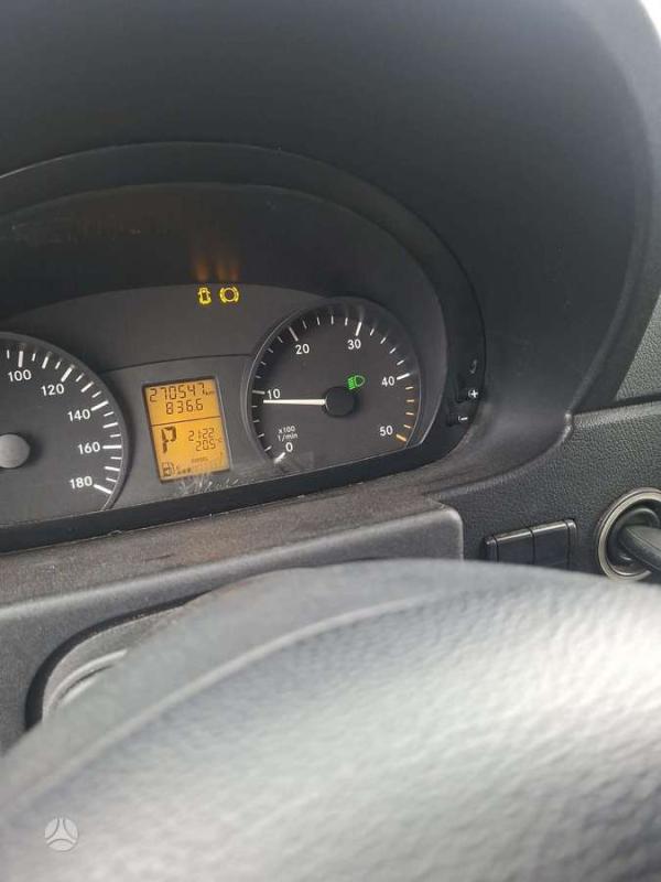 Balts Mercedes-Benz Sprinter 2008 Tauragė, ar dzinēja tilpumu 2.15 L un nobraukumu 271 tūkst. km par 5800 €, foto 9 vietnē AUTOMOTO.COM.LV