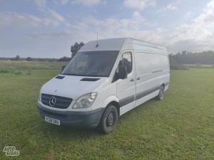 White Mercedes-Benz Sprinter 2008 in Vilnius, with an engine capacity of 2.20 L and mileage of 529 thousand km for 2500 €, photo 4 on AUTOMOTO.COM.LV