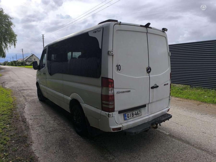 Balts Mercedes-Benz Sprinter 2008 Marijampole, ar dzinēja tilpumu 2.14 L un nobraukumu 525 tūkst. km par 3650 €, foto 3 vietnē AUTOMOTO.COM.LV