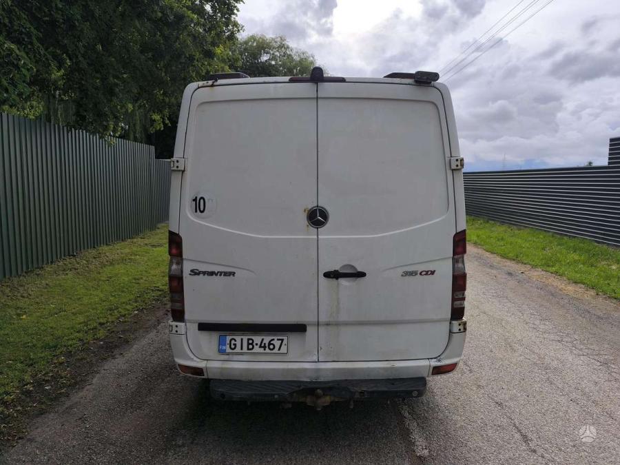 Balts Mercedes-Benz Sprinter 2008 Marijampole, ar dzinēja tilpumu 2.14 L un nobraukumu 525 tūkst. km par 3650 €, foto 4 vietnē AUTOMOTO.COM.LV