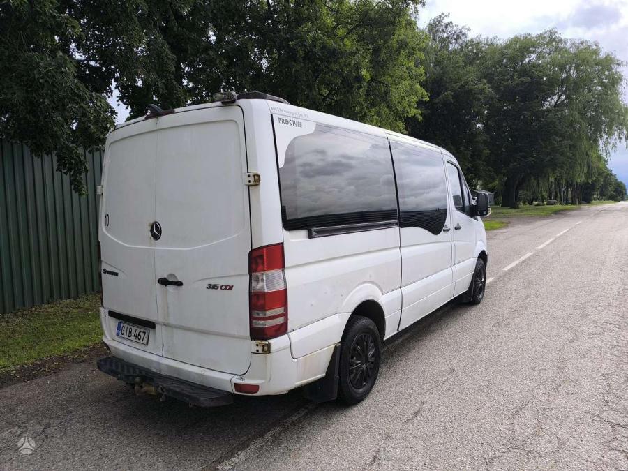 Balts Mercedes-Benz Sprinter 2008 Marijampole, ar dzinēja tilpumu 2.14 L un nobraukumu 525 tūkst. km par 3650 €, foto 5 vietnē AUTOMOTO.COM.LV