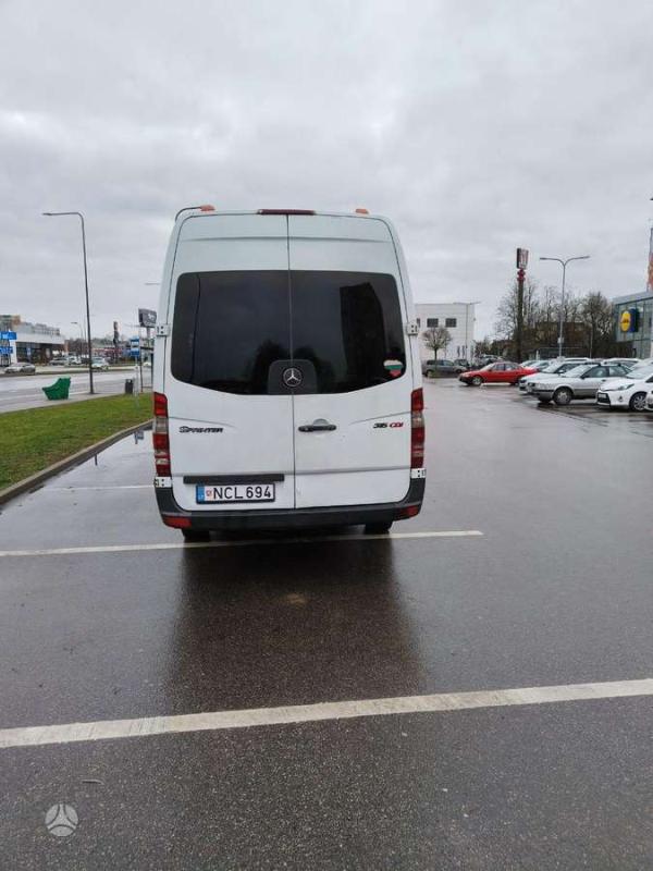 Balts Mercedes-Benz Sprinter 2008 Kauņa, ar dzinēja tilpumu 2.70 L un nobraukumu 300 tūkst. km par 7500 €, foto 4 vietnē AUTOMOTO.COM.LV