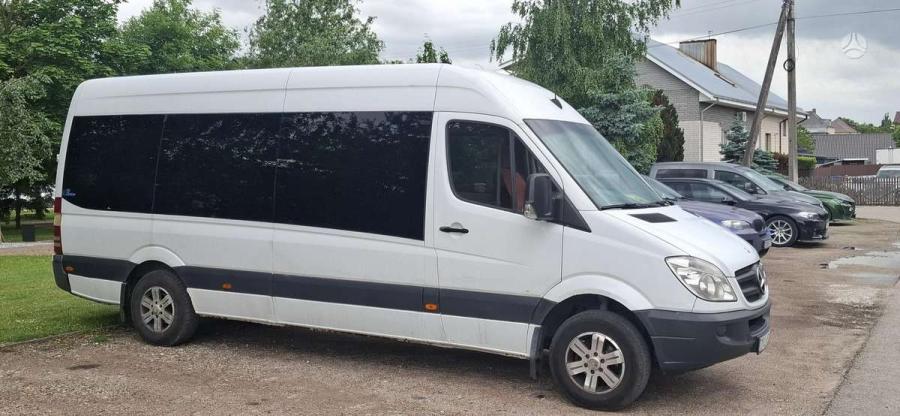 Balts Mercedes-Benz Sprinter 2008 Kauņa, ar dzinēja tilpumu 2.20 L un nobraukumu 575 tūkst. km par 4500 €, foto 3 vietnē AUTOMOTO.COM.LV