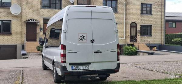 Balts Mercedes-Benz Sprinter 2008 Kauņa, ar dzinēja tilpumu 2.20 L un nobraukumu 575 tūkst. km par 4500 €, foto 4 vietnē AUTOMOTO.COM.LV