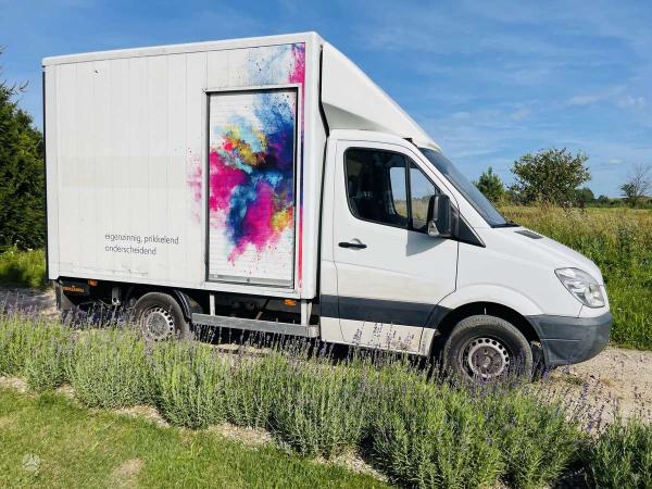 Balts Mercedes-Benz Sprinter 2008 Viļņa, ar dzinēja tilpumu 2.10 L un nobraukumu 293 tūkst. km par 6500 €, foto 2 vietnē AUTOMOTO.COM.LV
