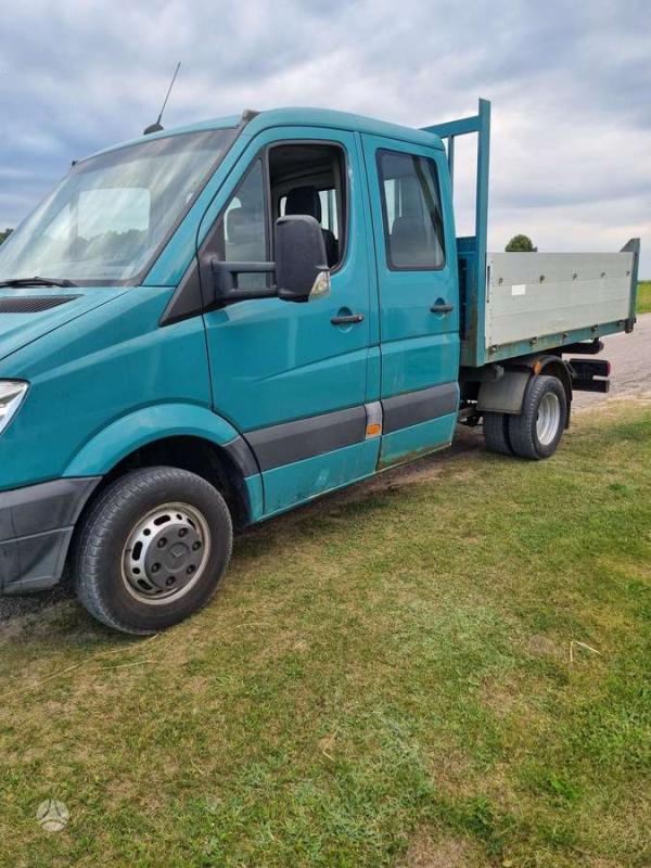 White Mercedes-Benz Sprinter 2008 in Alytus, with an engine capacity of 2.15 L and mileage of 264 thousand km for 9500 €, photo 10 on AUTOMOTO.COM.LV