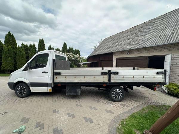 White Mercedes-Benz Sprinter 2008 in Kaunas, with an engine capacity of 2.20 L and mileage of 480 thousand km for 4900 €, photo 1 on AUTOMOTO.COM.LV