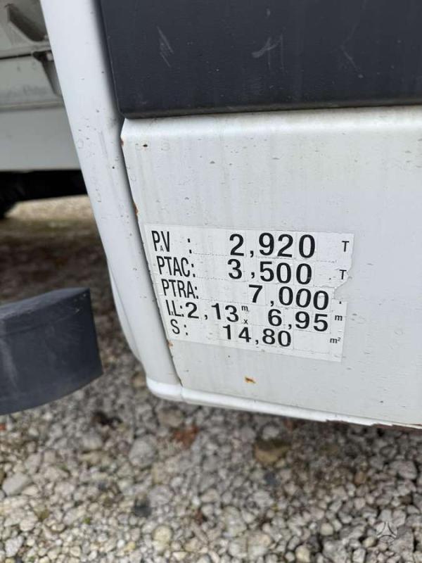 White Mercedes-Benz Sprinter 2008 in Kaunas, with an engine capacity of 2.20 L and mileage of 280 thousand km for 8600 €, photo 9 on AUTOMOTO.COM.LV