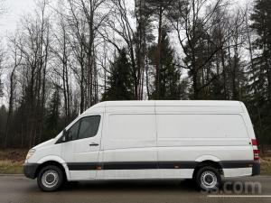 White Mercedes-Benz Sprinter 2009 in Jelgava, with an engine capacity of 2.20 L and mileage of 297 thousand km for 7500 €, photo  on AUTOMOTO.COM.LV