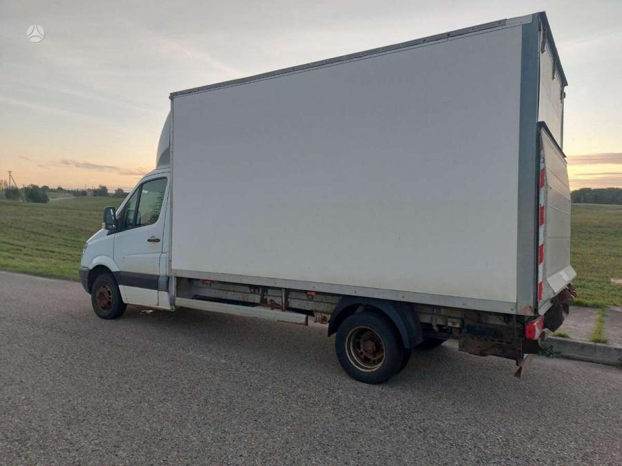 Balts Mercedes-Benz Sprinter 2009 Prienai, ar dzinēja tilpumu 2.20 L un nobraukumu 689 tūkst. km par 7500 €, foto 1 vietnē AUTOMOTO.COM.LV