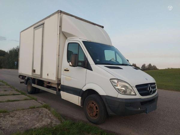 White Mercedes-Benz Sprinter 2009 in Prienai, with an engine capacity of 2.20 L and mileage of 689 thousand km for 7500 €, photo 10 on AUTOMOTO.COM.LV