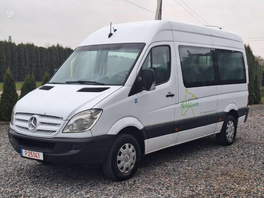 White Mercedes-Benz Sprinter 2009 in Kedainiai, with an engine capacity of 2.20 L and mileage of 769 thousand km for 5300 €, photo 1 on AUTOMOTO.COM.LV
