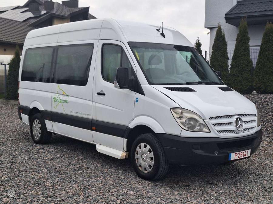 White Mercedes-Benz Sprinter 2009 in Kedainiai, with an engine capacity of 2.20 L and mileage of 769 thousand km for 5300 €, photo 3 on AUTOMOTO.COM.LV