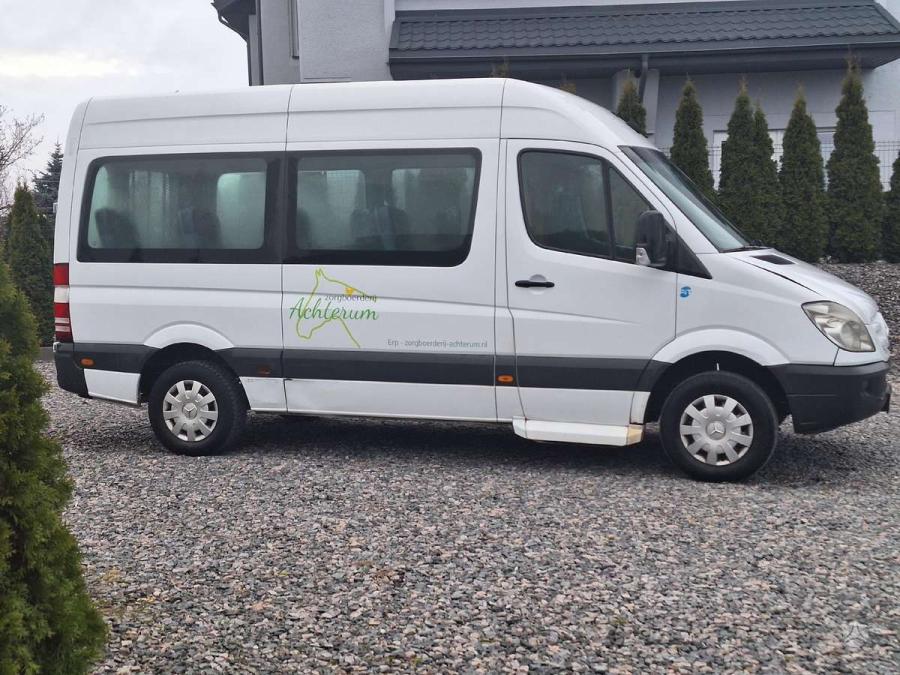 White Mercedes-Benz Sprinter 2009 in Kedainiai, with an engine capacity of 2.20 L and mileage of 769 thousand km for 5300 €, photo 4 on AUTOMOTO.COM.LV
