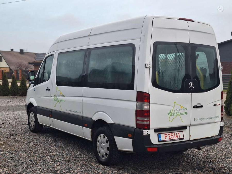 White Mercedes-Benz Sprinter 2009 in Kedainiai, with an engine capacity of 2.20 L and mileage of 769 thousand km for 5300 €, photo 7 on AUTOMOTO.COM.LV