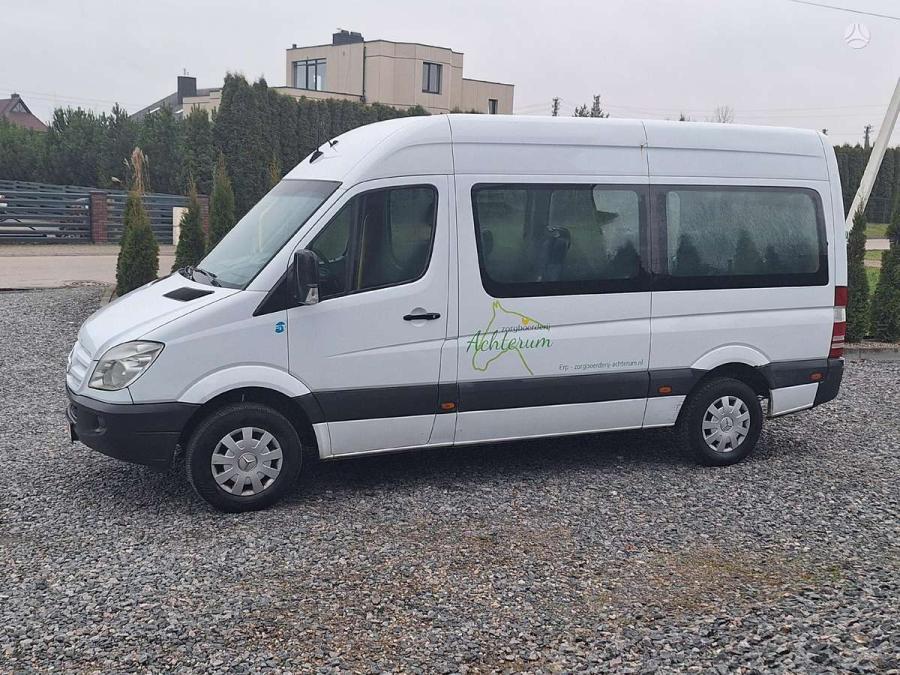White Mercedes-Benz Sprinter 2009 in Kedainiai, with an engine capacity of 2.20 L and mileage of 769 thousand km for 5300 €, photo 8 on AUTOMOTO.COM.LV