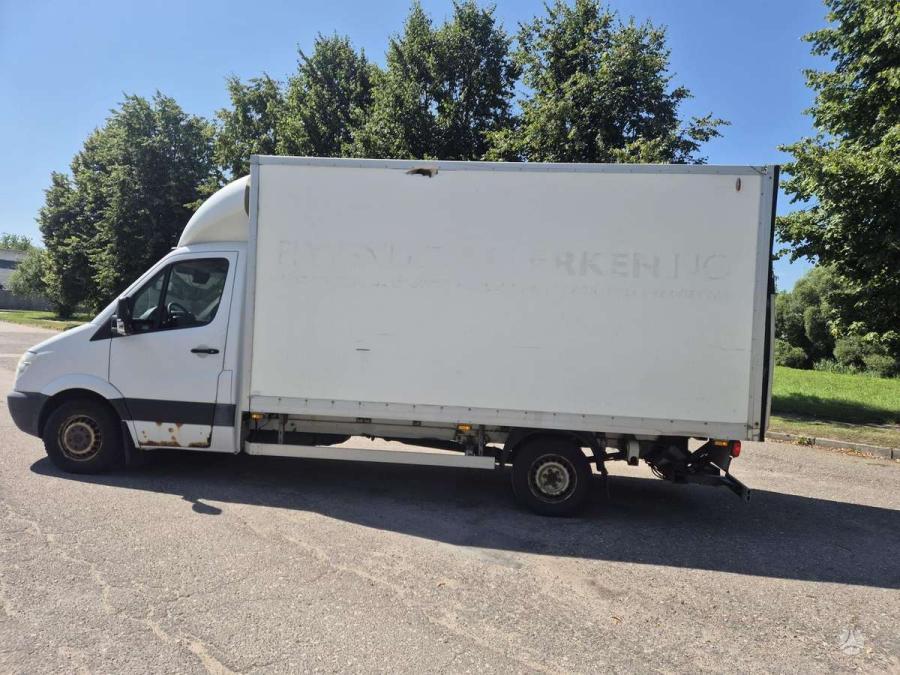 White Mercedes-Benz Sprinter 2009 in Marijampole, with an engine capacity of 2.20 L and mileage of 127 thousand km for 5950 €, photo 3 on AUTOMOTO.COM.LV