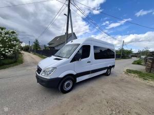 White Mercedes-Benz Sprinter 2009 in Vilnius, with an engine capacity of 2.20 L and mileage of 450 thousand km for 3800 €, photo 9 on AUTOMOTO.COM.LV