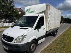 White Mercedes-Benz Sprinter 2009 in Vilkaviskis, with an engine capacity of 2.15 L and mileage of 248 thousand km for 6999 €, photo  on AUTOMOTO.COM.LV