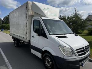 White Mercedes-Benz Sprinter 2009 in Vilkaviskis, with an engine capacity of 2.15 L and mileage of 248 thousand km for 6999 €, photo 4 on AUTOMOTO.COM.LV