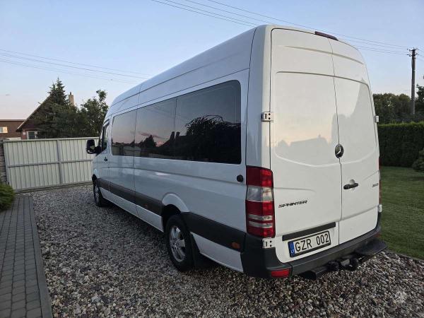 White Mercedes-Benz Sprinter 2009 in Jonava, with an engine capacity of 2.15 L and mileage of 515 thousand km for 10300 €, photo 3 on AUTOMOTO.COM.LV