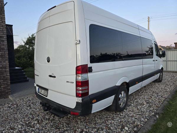 White Mercedes-Benz Sprinter 2009 in Jonava, with an engine capacity of 2.15 L and mileage of 515 thousand km for 10300 €, photo 4 on AUTOMOTO.COM.LV