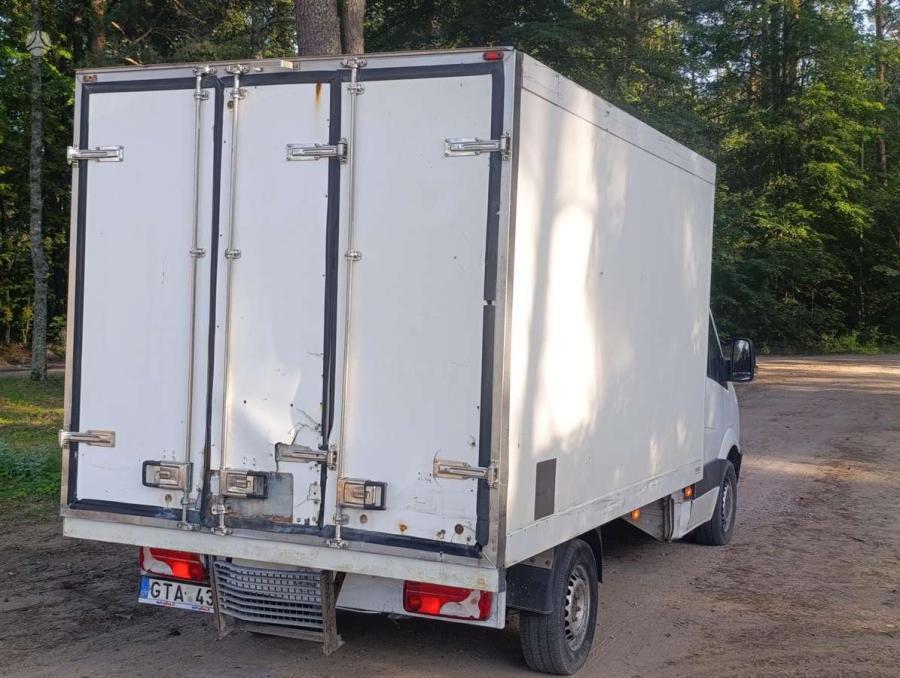 White Mercedes-Benz Sprinter 2009 in Vilnius, with an engine capacity of 2.90 L and mileage of 1 thousand km for 3200 €, photo 6 on AUTOMOTO.COM.LV