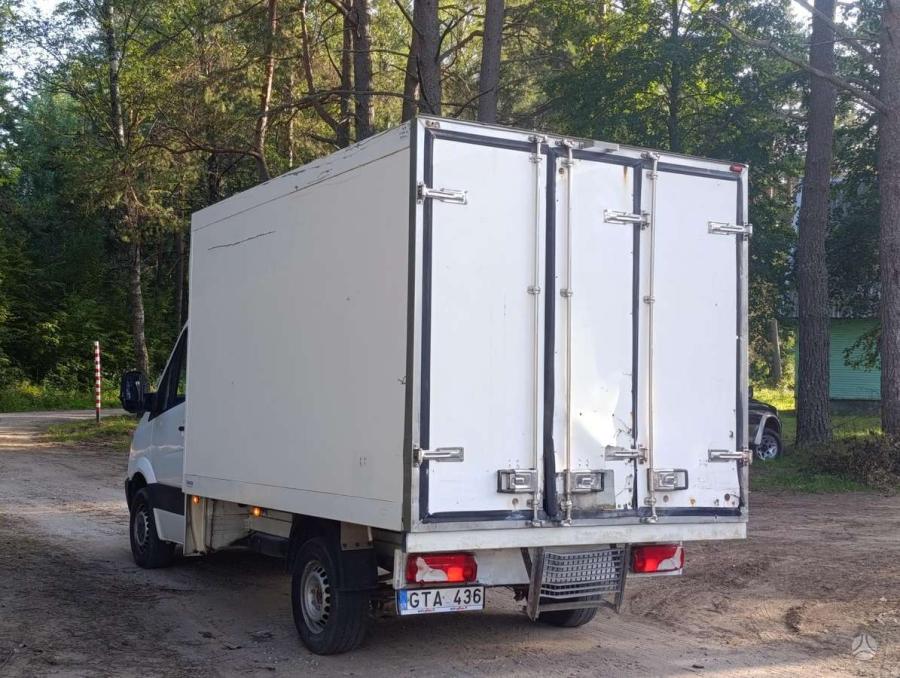 White Mercedes-Benz Sprinter 2009 in Vilnius, with an engine capacity of 2.90 L and mileage of 1 thousand km for 3200 €, photo 7 on AUTOMOTO.COM.LV