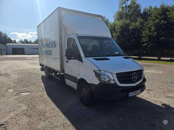 White Mercedes-Benz Sprinter 2009 in Kaunas, with an engine capacity of 2.14 L and mileage of 887 thousand km for 4500 €, photo 2 on AUTOMOTO.COM.LV