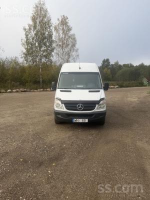 White Mercedes-Benz Sprinter 2009 in Rezekne, with an engine capacity of 3.00 L and mileage of 274 thousand km for 7850 €, photo  on AUTOMOTO.COM.LV
