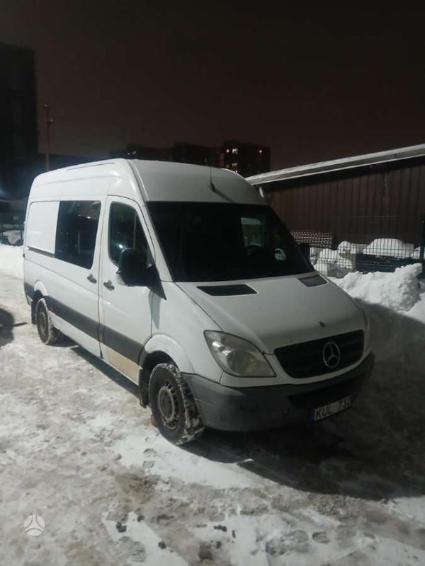 Balts Mercedes-Benz Sprinter 2010 Klaipėda, ar dzinēja tilpumu 2.14 L un nobraukumu 457 tūkst. km par 6500 €, foto 1 vietnē AUTOMOTO.COM.LV