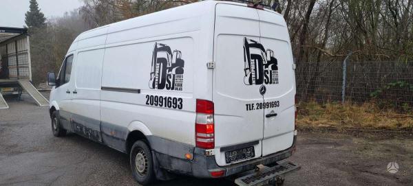 Balts Mercedes-Benz Sprinter 2010 Tauragė, ar dzinēja tilpumu 2.20 L un nobraukumu 520 tūkst. km par 5300 €, foto 4 vietnē AUTOMOTO.COM.LV
