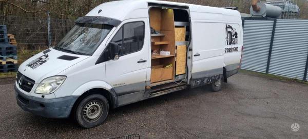 Balts Mercedes-Benz Sprinter 2010 Tauragė, ar dzinēja tilpumu 2.20 L un nobraukumu 520 tūkst. km par 5300 €, foto 5 vietnē AUTOMOTO.COM.LV