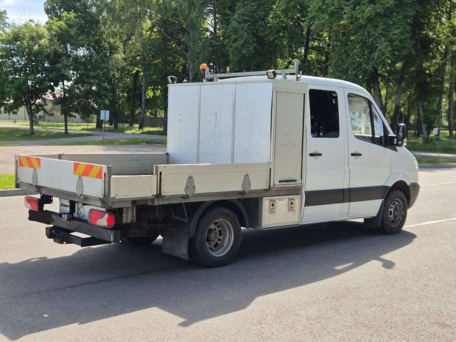 White Mercedes-Benz Sprinter 2010 in Taurage, with an engine capacity of 2.14 L and mileage of 156 thousand km for 9300 €, photo 6 on AUTOMOTO.COM.LV