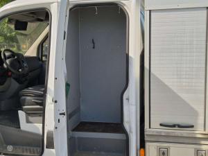 White Mercedes-Benz Sprinter 2010 in Taurage, with an engine capacity of 2.14 L and mileage of 156 thousand km for 9300 €, photo 12 on AUTOMOTO.COM.LV