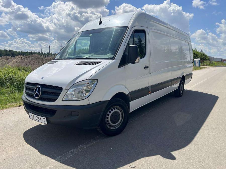 Balts Mercedes-Benz Sprinter 2010 Kauņa, ar dzinēja tilpumu 2.20 L un nobraukumu 298 tūkst. km par 7750 €, foto 1 vietnē AUTOMOTO.COM.LV