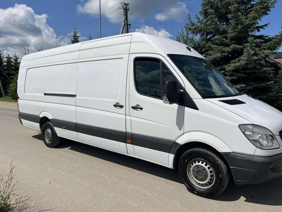 Balts Mercedes-Benz Sprinter 2010 Kauņa, ar dzinēja tilpumu 2.20 L un nobraukumu 298 tūkst. km par 7750 €, foto 8 vietnē AUTOMOTO.COM.LV