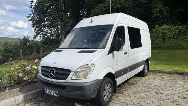 White Mercedes-Benz Sprinter 2010 in Vilnius, with an engine capacity of 2.15 L and mileage of 80 thousand km for 11500 €, photo 1 on AUTOMOTO.COM.LV
