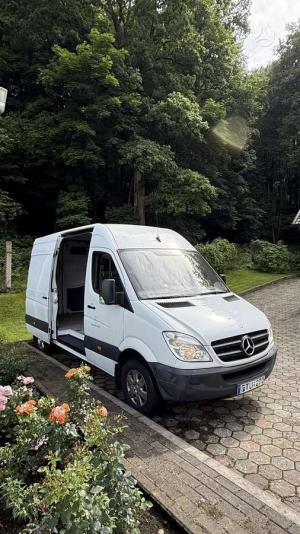 Balts Mercedes-Benz Sprinter 2010 Viļņa, ar dzinēja tilpumu 2.15 L un nobraukumu 80 tūkst. km par 11500 €, foto 3 vietnē AUTOMOTO.COM.LV