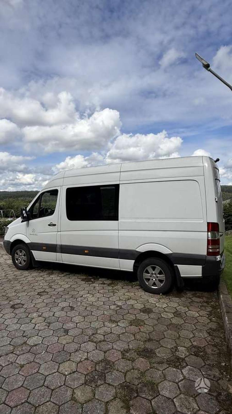 Balts Mercedes-Benz Sprinter 2010 Viļņa, ar dzinēja tilpumu 2.15 L un nobraukumu 80 tūkst. km par 11500 €, foto 4 vietnē AUTOMOTO.COM.LV
