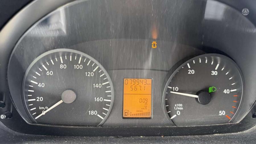 Balts Mercedes-Benz Sprinter 2010 Viļņa, ar dzinēja tilpumu 2.15 L un nobraukumu 80 tūkst. km par 11500 €, foto 10 vietnē AUTOMOTO.COM.LV