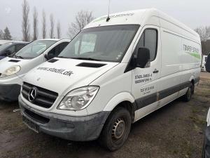 Balts Mercedes-Benz Sprinter 2011 Tauragė, ar dzinēja tilpumu 2.14 L un nobraukumu 400 tūkst. km par 3700 €, foto  vietnē AUTOMOTO.COM.LV