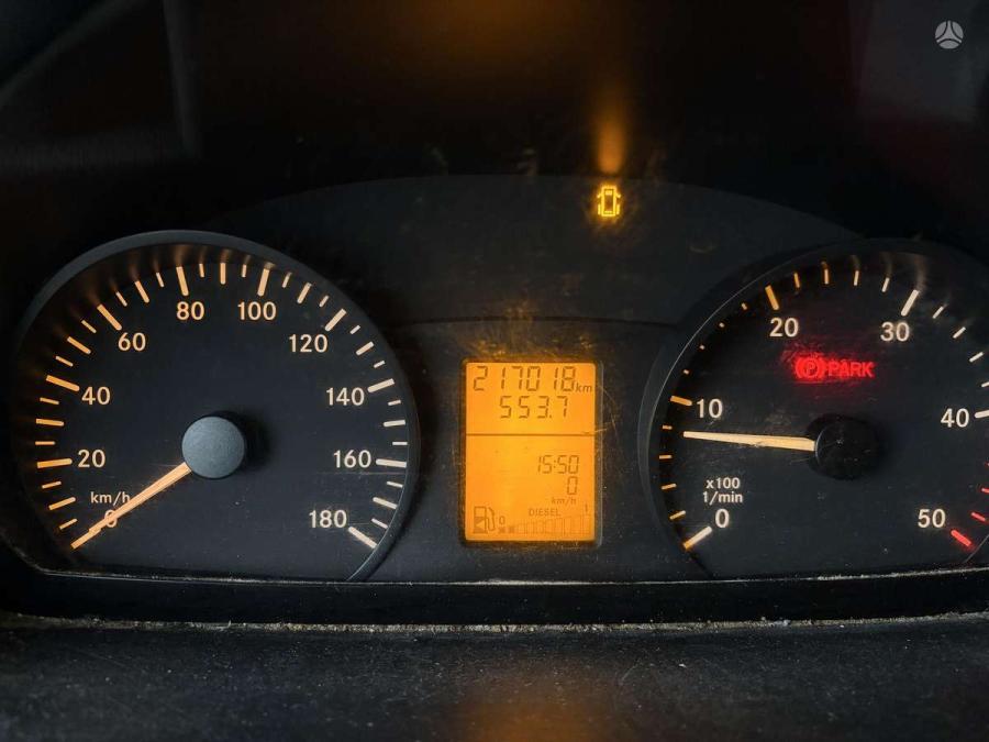 Balts Mercedes-Benz Sprinter 2011 Kauņa, ar dzinēja tilpumu 2.20 L un nobraukumu 217 tūkst. km par 7750 €, foto 7 vietnē AUTOMOTO.COM.LV