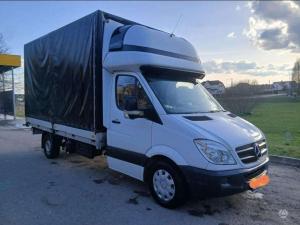 Balts Mercedes-Benz Sprinter 2011 Viļņa, ar dzinēja tilpumu 2.20 L un nobraukumu 235 tūkst. km par 7000 €, foto  vietnē AUTOMOTO.COM.LV