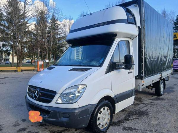 Balts Mercedes-Benz Sprinter 2011 Viļņa, ar dzinēja tilpumu 2.20 L un nobraukumu 235 tūkst. km par 7000 €, foto 5 vietnē AUTOMOTO.COM.LV