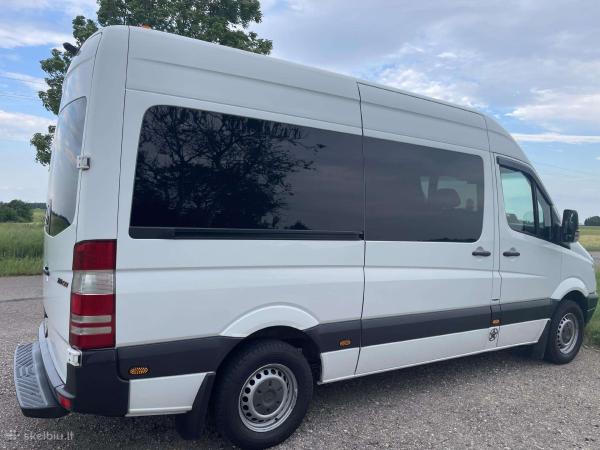 White Mercedes-Benz Sprinter 2012 in Vilkaviskis, with an engine capacity of 2.20 L and mileage of 600 thousand km for 12500 €, photo 6 on AUTOMOTO.COM.LV