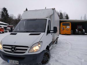 White Mercedes-Benz Sprinter 2012 in Siauliai, with an engine capacity of 2.20 L and mileage of 372 thousand km for 8599 €, photo 2 on AUTOMOTO.COM.LV