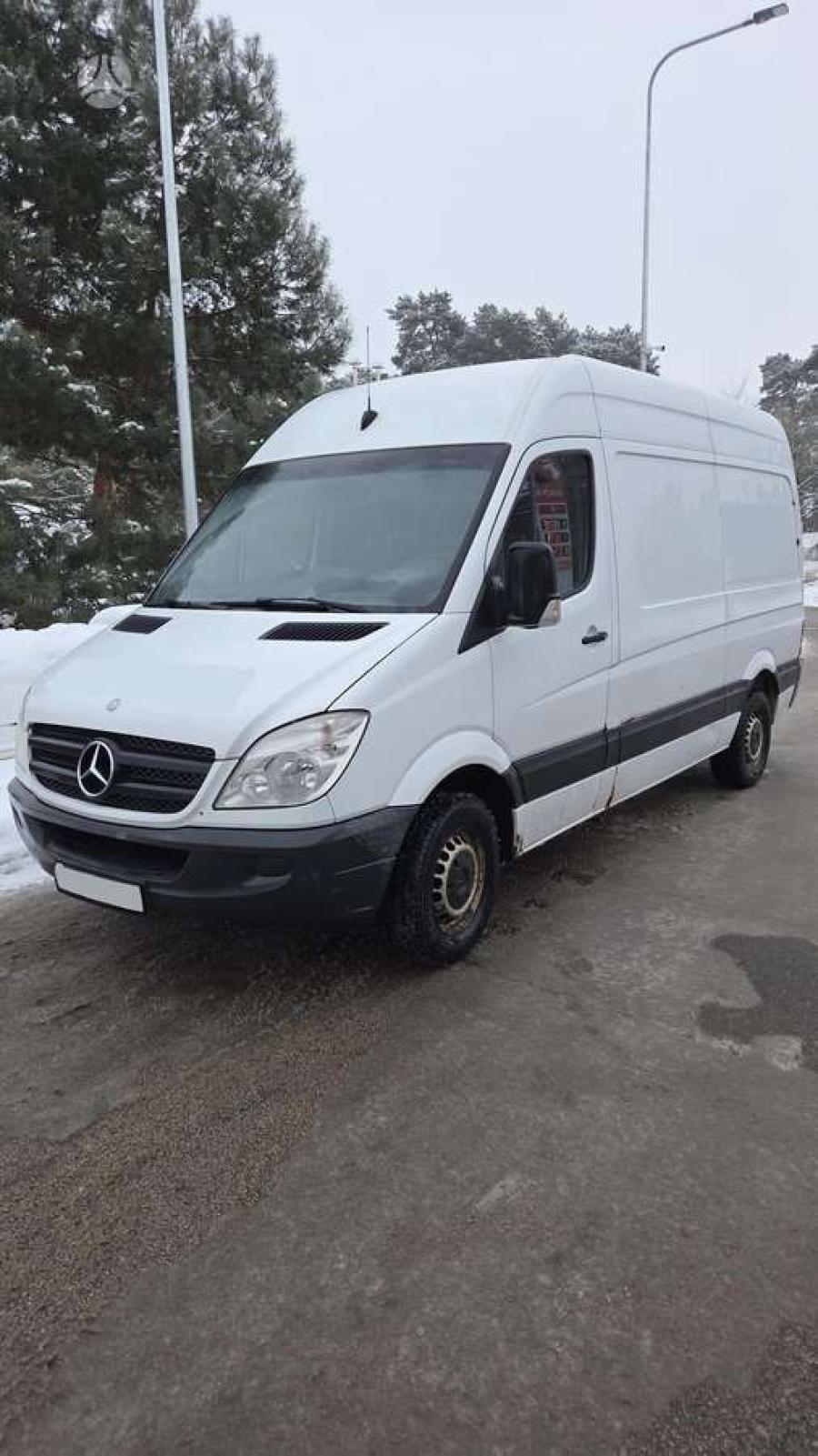 Balts Mercedes-Benz Sprinter 2012 Kauņa, ar dzinēja tilpumu 2.20 L un nobraukumu 388 tūkst. km par 5300 €, foto 1 vietnē AUTOMOTO.COM.LV